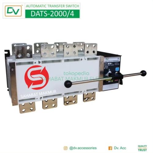 Jual ATS (Automatic Transfer Switch) DATS-2000/4 / 4Pole 2000 Amper/DV ...