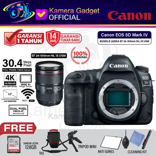 Promo Canon 5D IV Body Kit EF 24-105mm f4L IS USM Lens - f 4L - DSLR ...