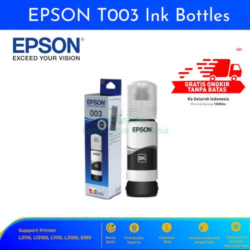 Jual Tinta Printer Black Series For : L1110 L3110 L3210 L3150 L5190 ...