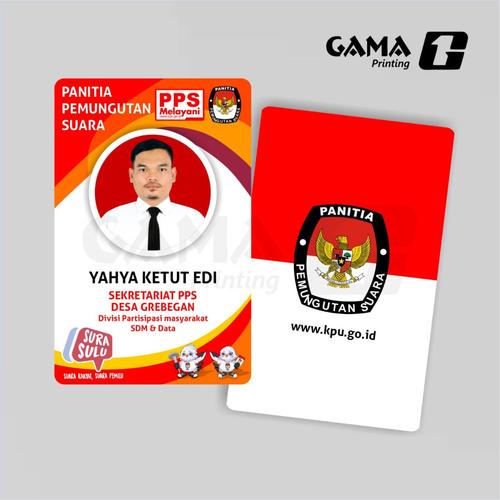 Jual Cetak Kartu PPS KPU Sehari Jadi Bisa Satuan - Kab. Bandung Barat ...