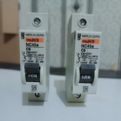 Jual MCB MERLIN GERIN NC45a 1P 6A - Jakarta Pusat - Dan elektrik shop | Tokopedia