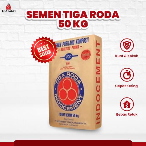 Jual Semen Tiga Roda 50 Kg Kota Balikpapan Toko Bahan Bangunan Eka Sakti Tokopedia