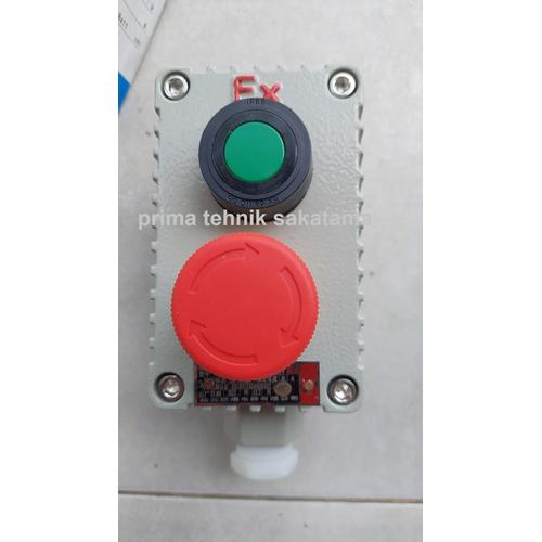 Jual control station Explosion Proof Push Button + Emergency stop ...