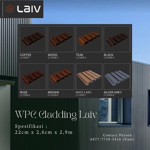 Jual WALL CLADDING LAIV/Fasad Dinding Outdoor - Tahan Air dan Rayap ...