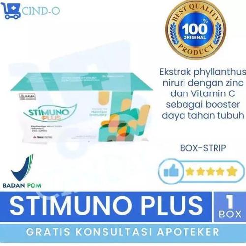 Jual ORIGINAL Stimuno Plus Per Box | Multivatamin daya tahan tubuh ASLI ...