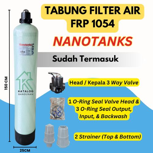 Jual Tabung Filter Air Nanotanks 1054 - Tabung FRP 1054 Media Filter ...