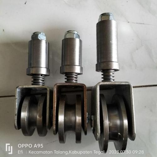Jual roda sliding besi super murni pintu pagar dorong lipat dan putar ...