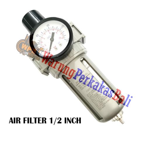 Jual SFR Air Filter 1/2" Regulator Filter Udara Tabung Kompresor 10 Bar ...