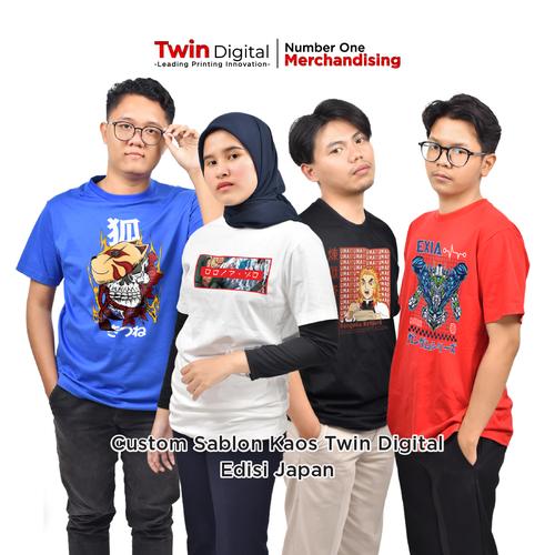 Jual Sablon T-Shirt Custom Japan Streetwear Aesthetic Anime - Kaos ...