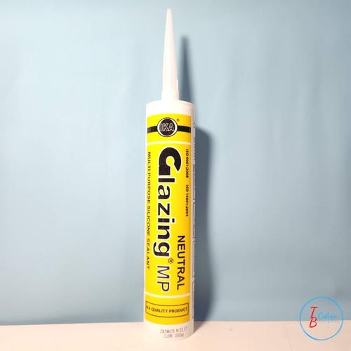 Jual Lem Sealant Silicone NETRAL / Lem Kaca Tidak Berbau - Hitam ...