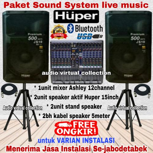Jual Paket Sound System HUPER 15inch JS10 ( Akustik III ) - NON ...