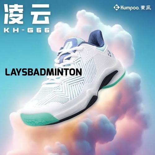 Jual SEPATU BADMINTON KUMPOO LEOBOOM KHG66 - Putih, 42 - Jakarta Barat ...