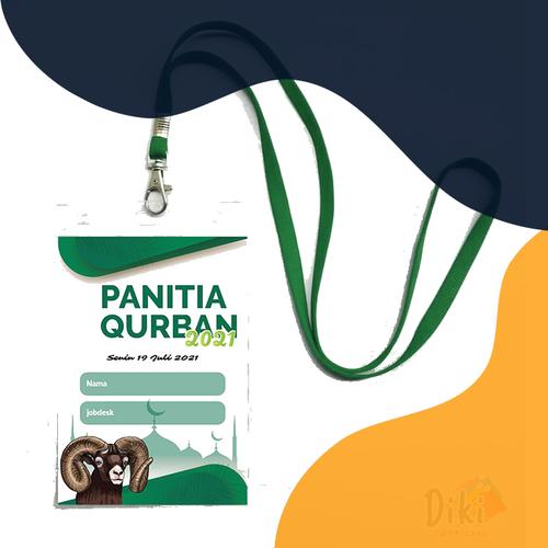 Jual Cetak Name tag Panitia Plastik dan Tali / Cetak Paket Name Tag ...