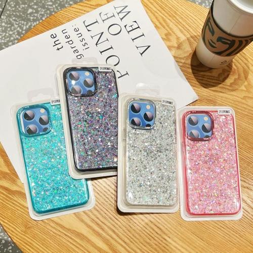 Jual Case Glitter Iphone 13 Pro Max / 14 Pro Max - Hitam, iphone 13 ...