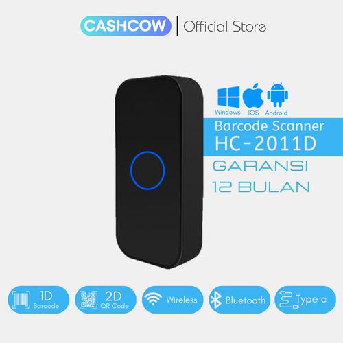 Promo Barcode Scanner Bluetooth 2D Portable Wireless QR Code CMOS ...