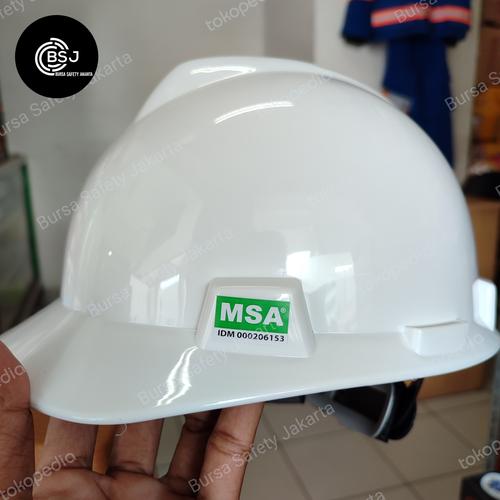 Jual Helm safety MSA warna putih fastrack tali dagu - Jakarta Barat ...