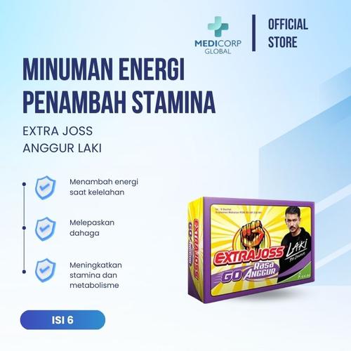 Jual Extra Joss Anggur Laki box isi 6 - minuman energi vit B royal ...
