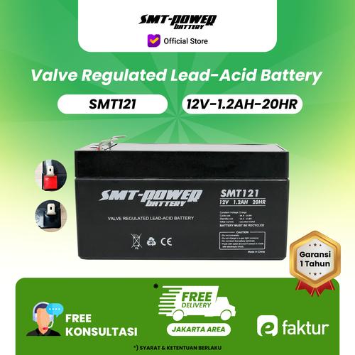 Jual SMT121 Aki Accu SLA VRLA Battery Baterai Kering SMT POWER 12v 1 ...