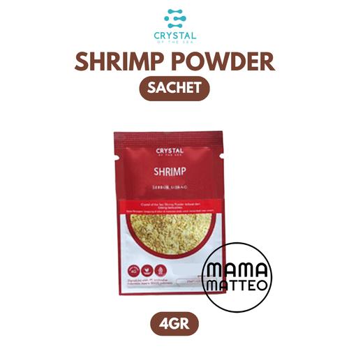 Jual CRYSTAL OF THE SEA Shrimp Powder Sachet Bubuk Ikan Teri MPASI ...