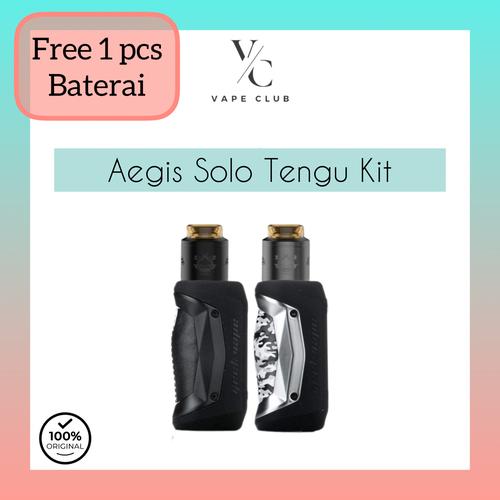 Jual GeekVape Aegis Solo Kit 100W with Tengu RDA Authentic - Gunmetal ...