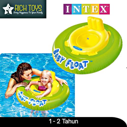 Jual Pelampung Bayi Baby Float Renang Anak Intex 56588 76cm 1-2 Tahun ...
