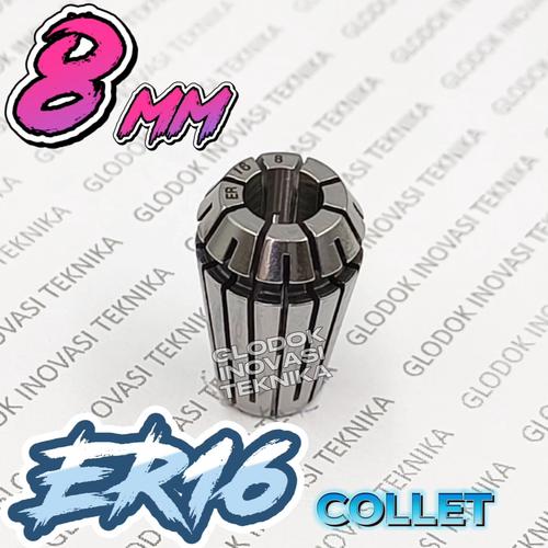 Jual Collet Colet Chuck ER16 ER 16 CNC Router Milling Arbor Mata 8mm 8 ...