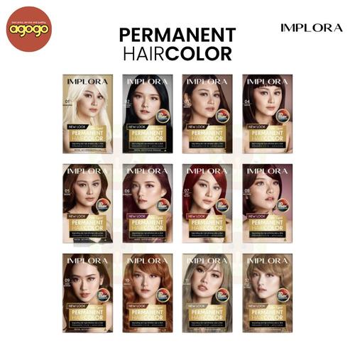 Jual IMPLORA NEW LOOK PERMANENT HAIR COLOR - IMPLORA CAT RAMBUT - 11 ...