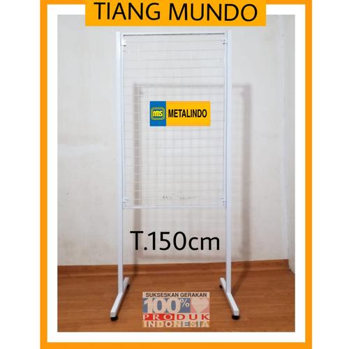 Jual Tiang Mundo (Kaki Gantungan Rak Supermarket/RAM) Chrome - stainles ...