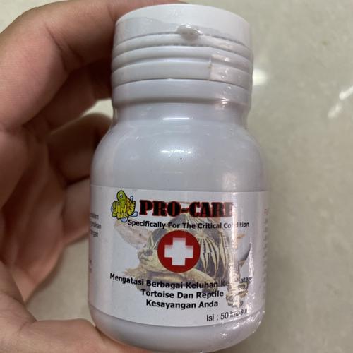 Jual Procare Pro Care Obat Flu Pilek Pneumonia Kura Kura Reptile - 1 ...