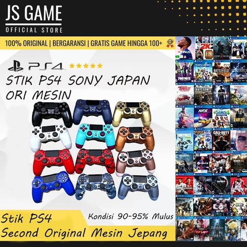 Jual Stik / Stick PS4 Ori Mesin Playstation 4 / DS 4 / OM - STEEL BLACK ...