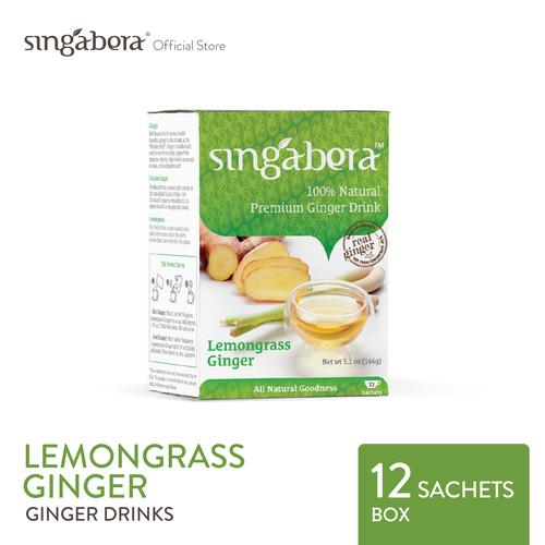 Jual Singabera Premium Ginger Drink - 1 Box - 12 Sachet - Lemon - Kab. Sukoharjo - Singabera ...