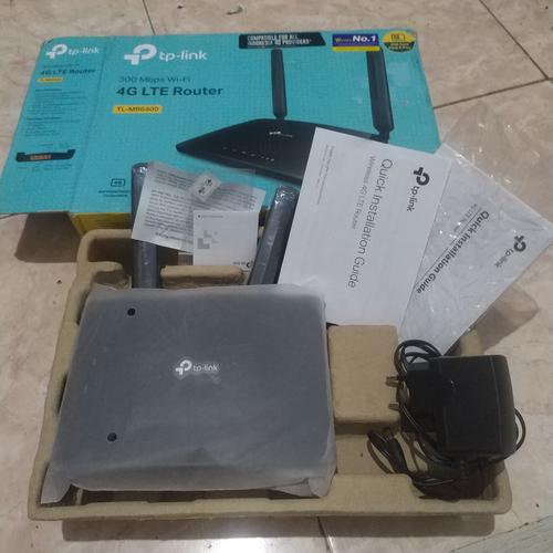 Jual tp link tl mr6400 mr 6400 wireless 4g lte modem router ver.3 likenew - mr6400 - Kota Tegal ...