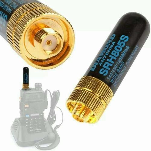 Jual Antena Kapsul SRH805S Antenna HT pendek SRH 805 S 805S Dual band ...