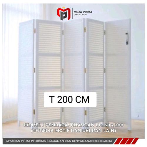 Jual [[ READY LANGSUNG KIRIM ]] Sketsel Pembatas Ruangan uk. 50 x 200 ...