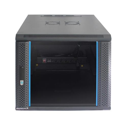 Jual INDORACK WIR7010S - 10U Wallmount Rack Depth 700mm Single Door 19 ...