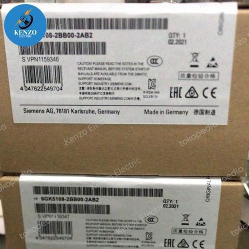 Jual Scalance Xb108-2 Unmanaged Ie Switch 6Gk5108-2Bb00-2Ab2 Siemens ...