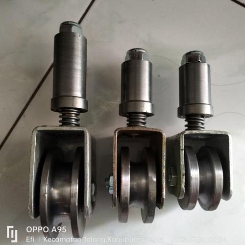 Jual roda sliding besi super murni pintu pagar dorong lipat dan putar ...