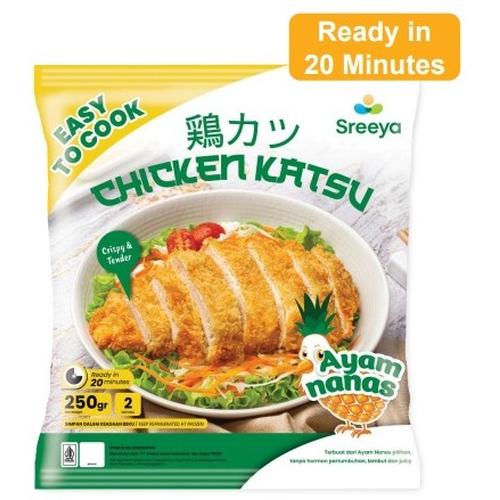 Jual CHICKEN KATSU SREEYA 250GR AYAM NANAS EASY TO COOK - KATSU - Jakarta Selatan - LatteBless ...