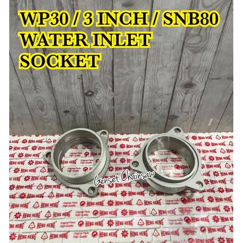 Jual SNB80 Water Inlet Socket 3 Inch Pompa Alkon Wp30 Rumah Soket Drat ...