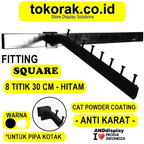 Jual SULING BAJU PIPA KOTAK 8 TITIK PAKU GANTUNGAN HANGER FS 30 CM 12 ...
