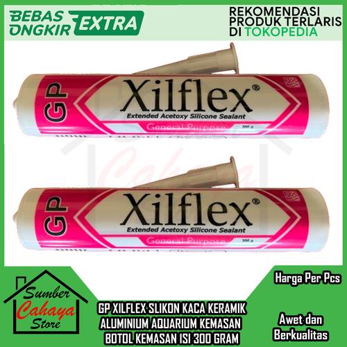 Jual LEM SILIKON GP XILFLEX SLIKON KACA KERAMIK ALUMINIUM AQUARIUM ...
