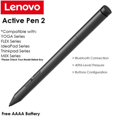 Jual LENOVO Active Pen 2 - Stylus Pen Bluetooth untuk Notebook LENOVO ...