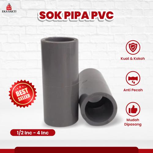 Jual Sock Pipa PVC ukuran - 4" - Kota Balikpapan - Toko Bahan Bangunan ...
