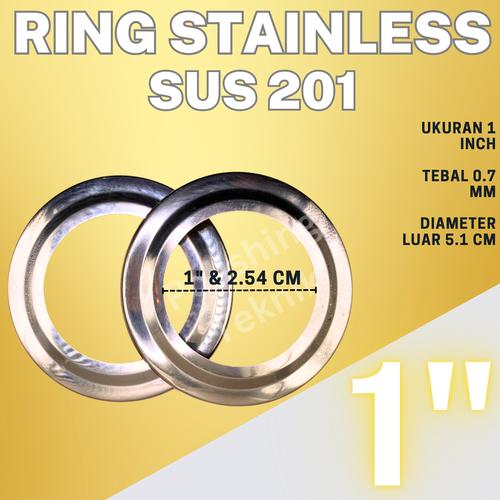 Jual RING STAINLESS PIPA 1" Inch SUS 201 - Jakarta Utara - Polishing ...