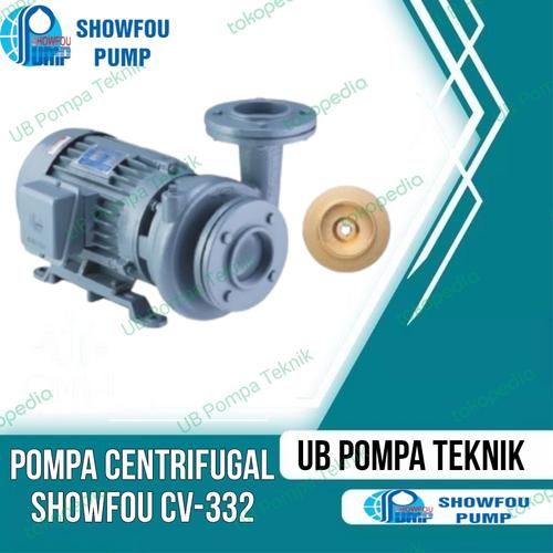 Jual Pompa Centrifugal Showfou CV 332 Volute Pump Made in Taiwan 3Hp ...