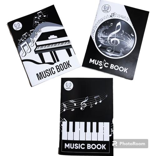 Jual Music Manuscript notebook - buku not balok - buku musik -buku ...