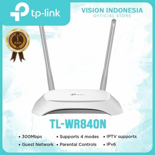 Jual Ready Tp-Link TL-WR840N Wireless N Router 300 Mbps - Jakarta Utara ...