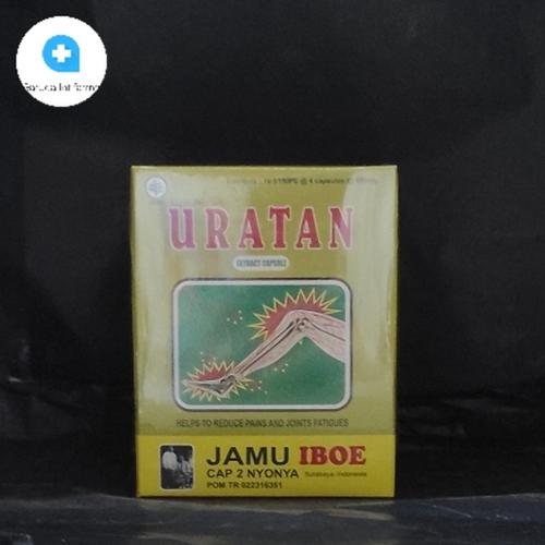 Jual Uratan Jamu IBOE BOX isi 10 Strip @4 Kapsul Meredakan Pegal Linu ...