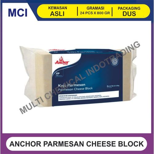 Jual ANCHOR PARMESAN CHEESE BLOCK KEJU BLOK 800 GR - 1 DUS 24 PCS - Kab ...