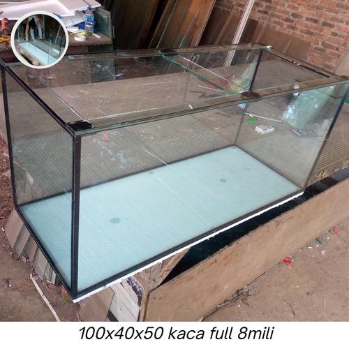 Jual aquarium 100x40x50 kaca full 8mili (lem hitam) - Kota Bekasi ...